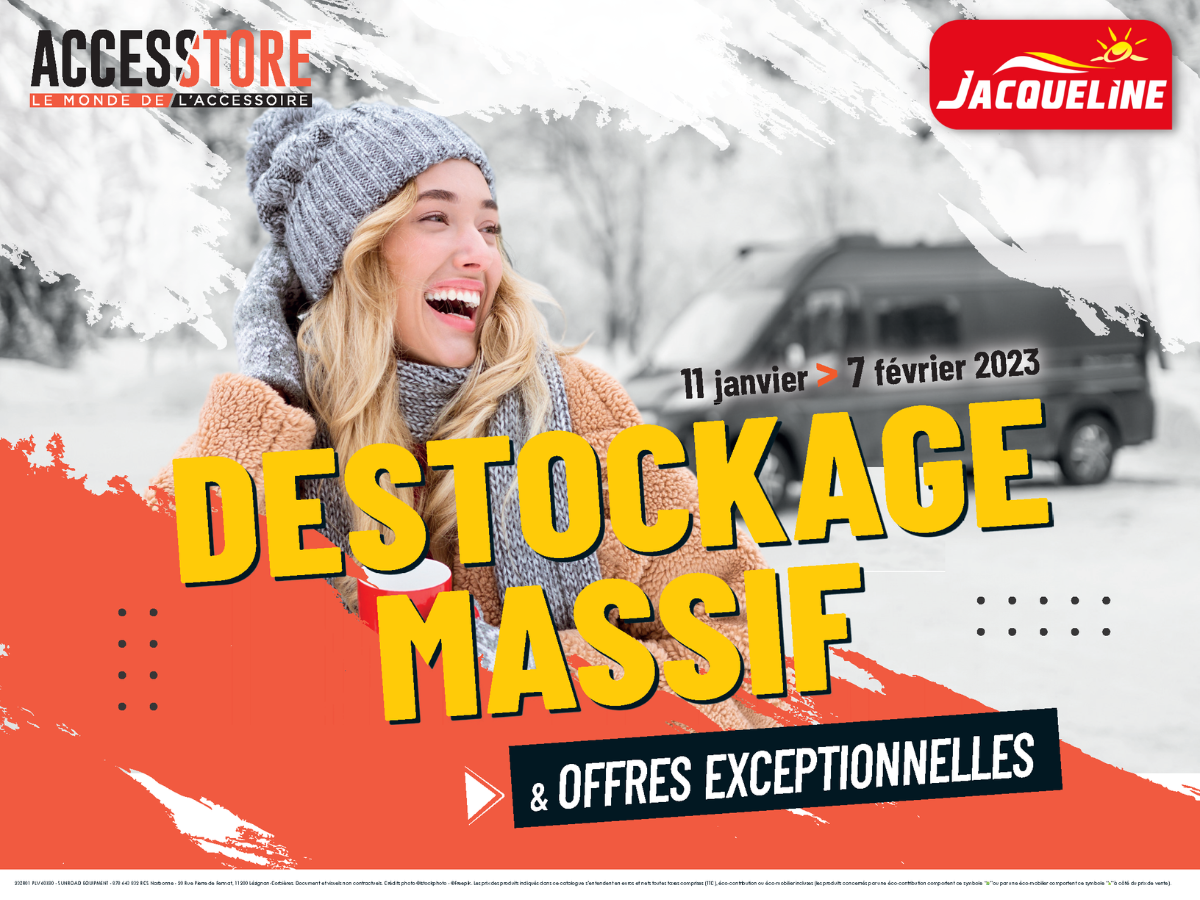 Déstockage massif Accesstore - ETS Jacqueline