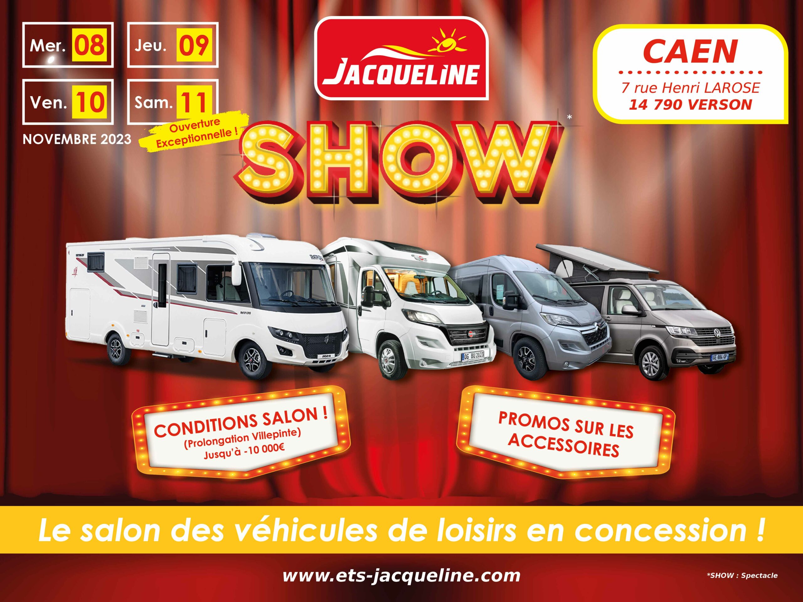 Jacqueline Show édition 2023 - ETS Jacqueline