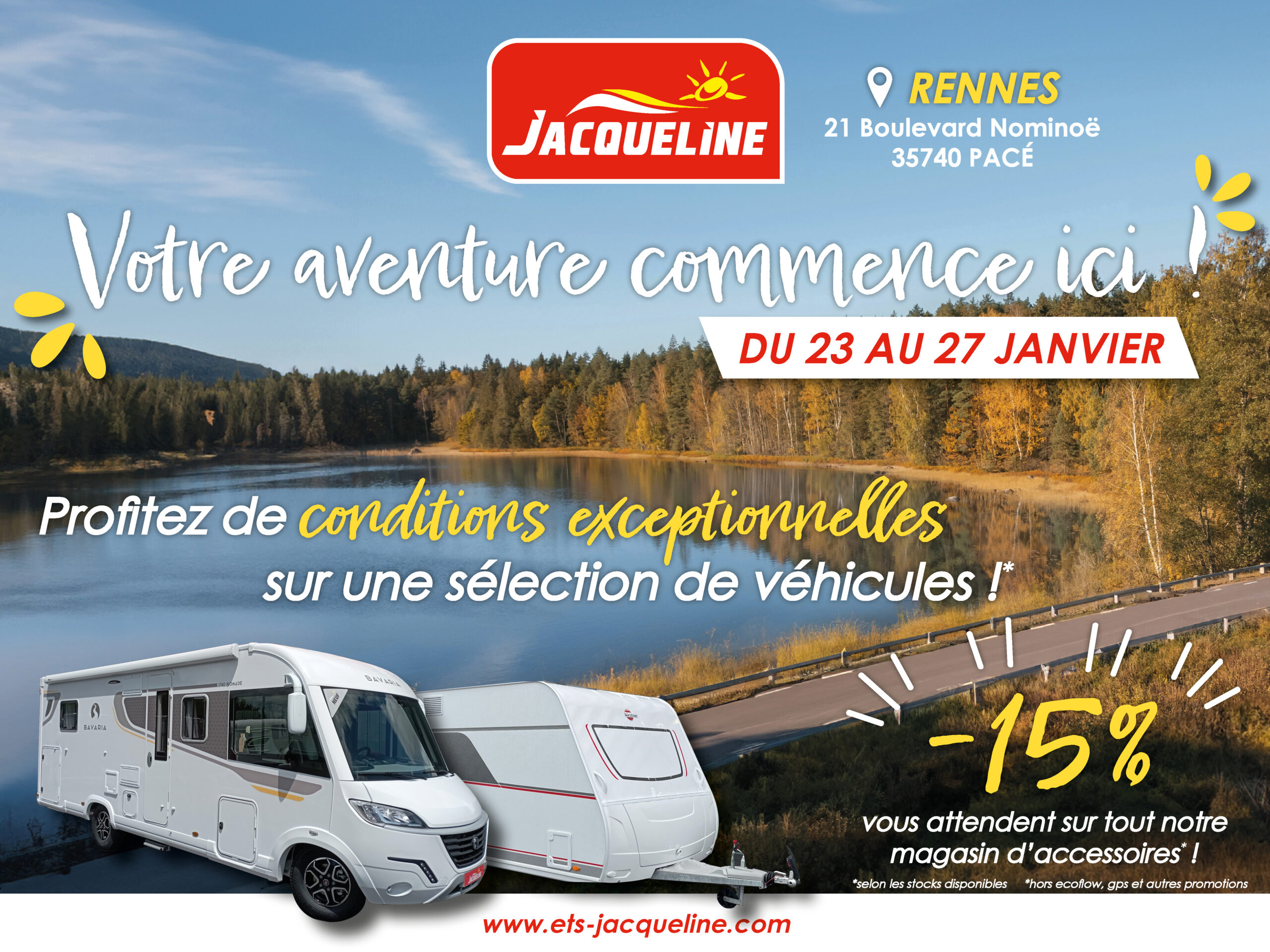Votre aventure commence ici ! - ETS Jacqueline