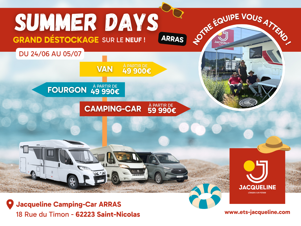 Les Summer Days* à Arras : En route vers l'été ! - ETS Jacqueline