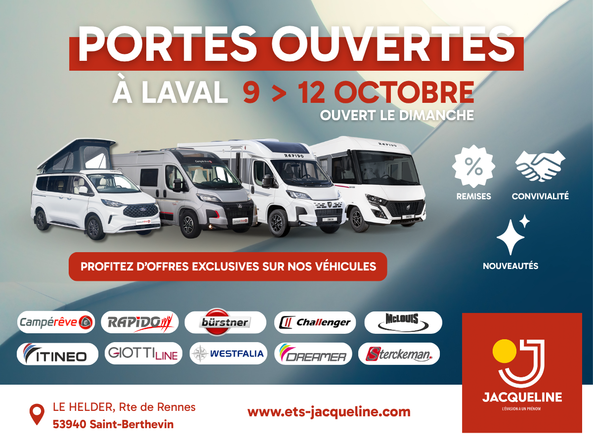 Portes Ouvertes chez Jacqueline Laval du 9 au 12 octobre 2025 - ETS ...